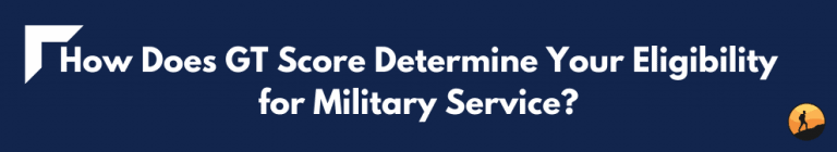 What is a GT Score on the ASVAB? | Conquer Your Exam