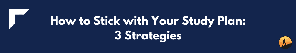 How to Make a Study Schedule? | Conquer Your Exam