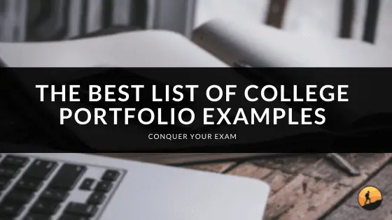 The Best List of College Portfolio Examples | Conquer Your Exam