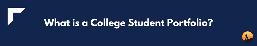 The Best List of College Portfolio Examples | Conquer Your Exam