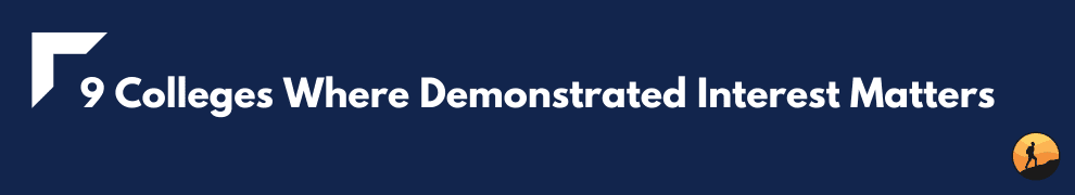 How to Demonstrate Interest in a College? | Conquer Your Exam